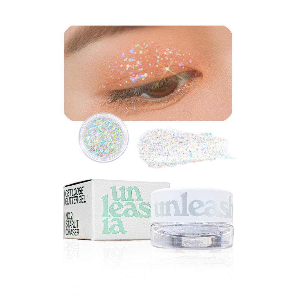 Unleashia Get Loose Glitter Gel No. 2 Starlit Chaser 4g - OLPEO
